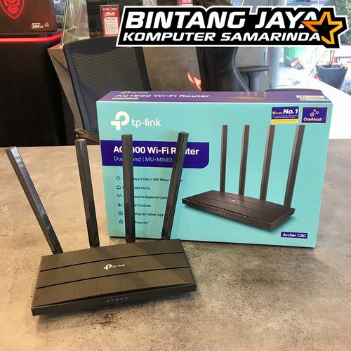 Jual TP-Link Archer C80 AC1900 Wireless Dual Band MU-MIMO Wi-Fi Router ...