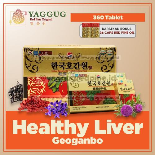 Jual Healthy Liver Geoganbo Korea 360 Tabs - Jakarta Barat - Red Pine ...