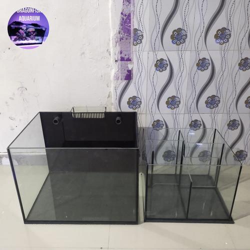 Jual Paket aquarium laut box overflow dan sump filter 60cm - Jakarta ...