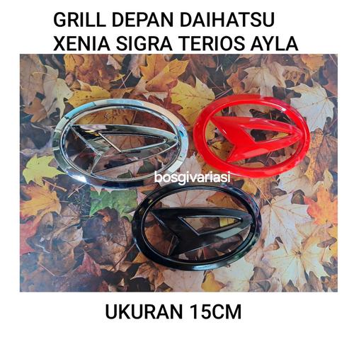 Jual emblem logo depan sigra terios xenia 2016 - 2024 ukuran 15cm ...