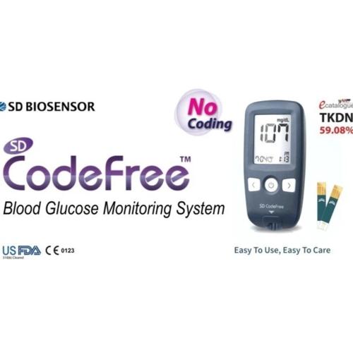 Jual CODEFREE Gula / Code Free Glucose Alat Cek Gula Darah Alat Test ...