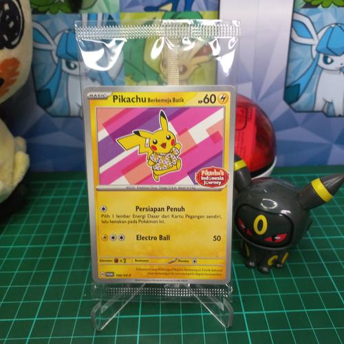 Jual Pikachu Berkemeja Batik V4 Flower 190/SV-P Pikachu Batik Promo - Indonesia Journey Pokemon ...