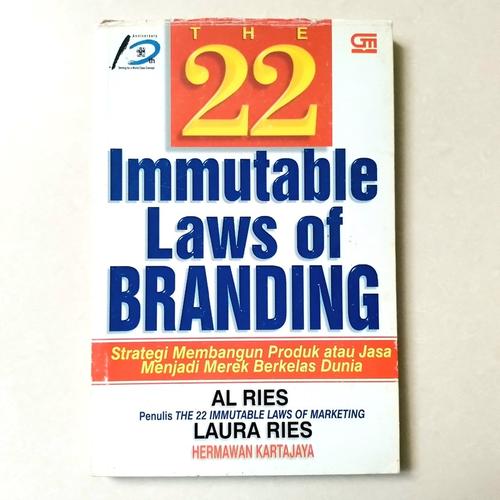 Jual The 22 Immutable Laws of Branding - Al Ries Laura RIes - Jakarta ...