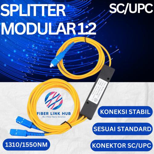 Jual Pasif Spliter / Passive Splitter 1:2 Fiber Optic Modular Kecil ...