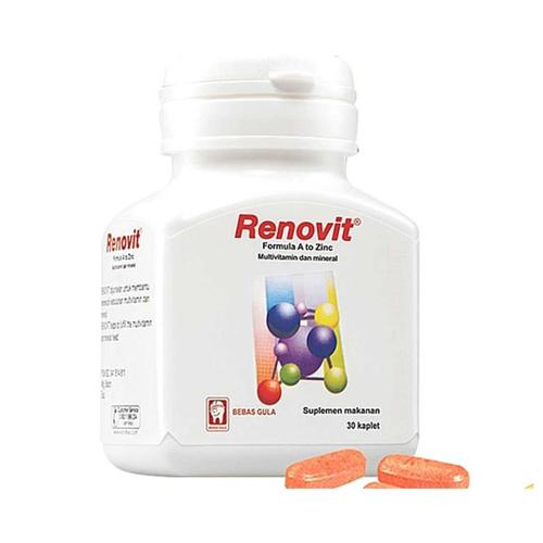 Jual Renovit Botol 30 Tablet Multivitamin & Mineral - Kab. Banyumas ...