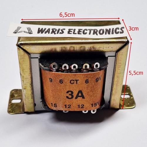Jual Trafo CT 3A Ampere King 15V travo - Jakarta Pusat - Rambu Elektro ...