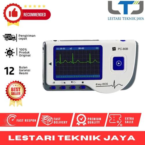 Jual Handheld Electrocardiogram ECG Monitor EKG PC-80B ...