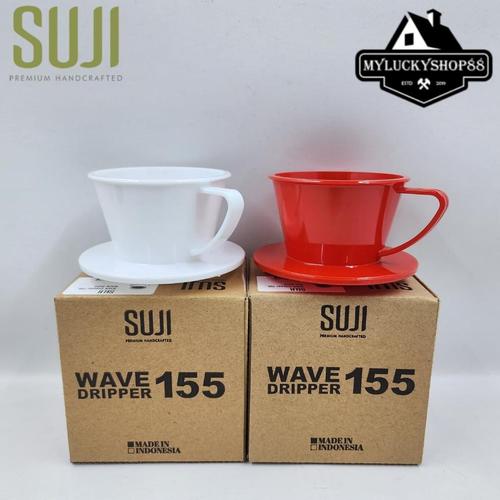 Jual SUJI Pourover Coffee Wave Dripper 155 Pour Over Alat Seduh Kopi ...