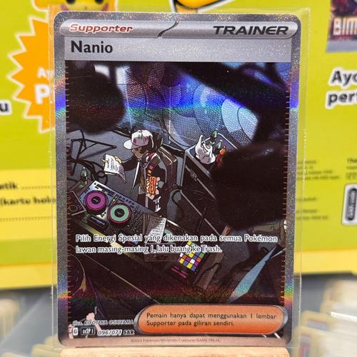 Jual Nanio SAR Super Art Rare trainer supporter sv2p indonesia kartu ...