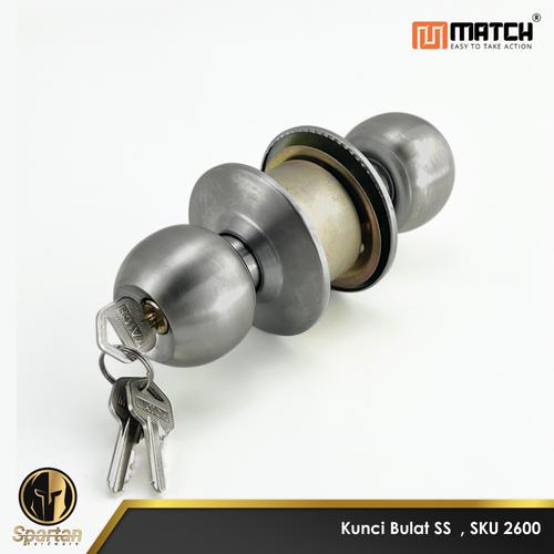 Promo Handle Kunci Bulat Gagang Tarikan Pintu Kamar Mandi Toilet WC ...