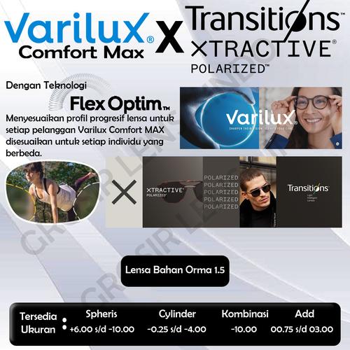 Jual Lensa Essilor Varilux Comfort Max Orma 1.5 Transition Xtractive ...