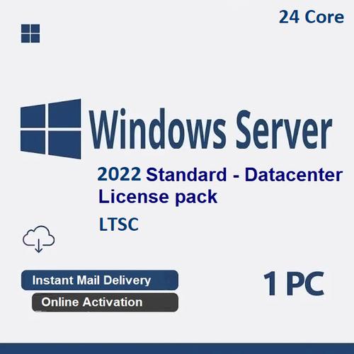 Jual Windowss Server 2022 standard 24 core LTSC full version included 2 ...