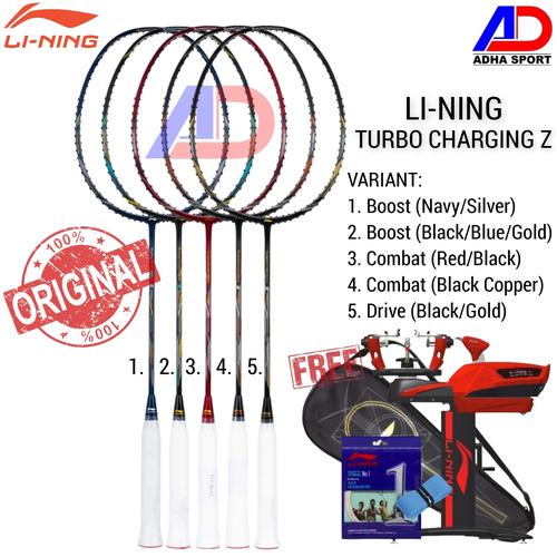 Jual Raket Badminton Lining Turbo Charging Z Boost Combat Drive ...