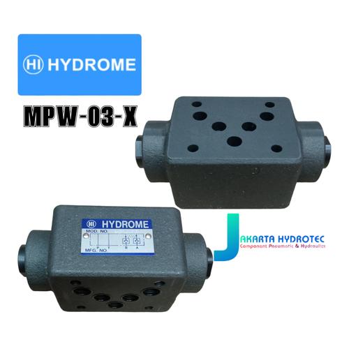 Jual MODULAR PILOT OPERATED CHECK VALVE HYDROME MPW-03-X - Jakarta ...