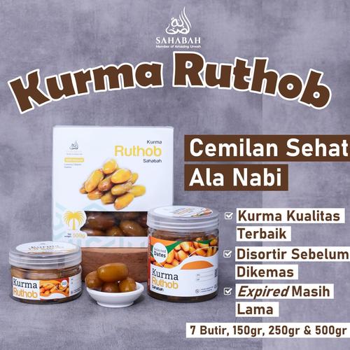 Promo Kurma Ruthob Sahabah Premium 500gr/Ruthob/Ruthob segar/Ruthob ...