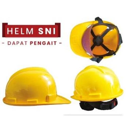 Jual Stylish Safety Helm Helmet Safety Proyek Lengkap SNI orange putih ...