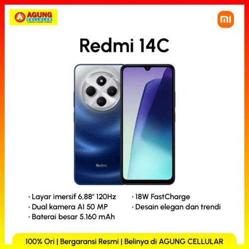 Jual Xiaomi Redmi 14C 8/256GB Garansi Resmi - Black - Kota Tasikmalaya ...