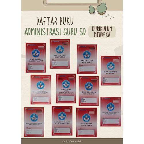 Jual Buku Administrasi Guru SD K13 - Hadir Siswa - Kota Tangerang ...