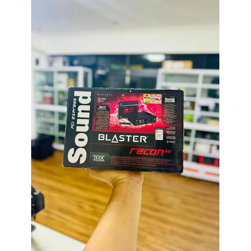 Promo Creative Sound Blaster Recon3D Fatal1ty Champion PCIe Sound Card ...