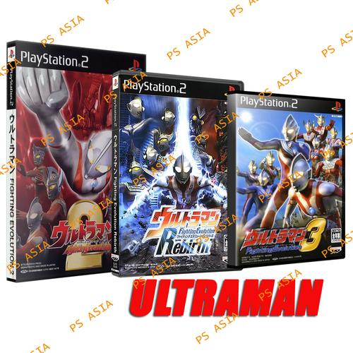 Jual Kaset ps2 Ultraman - Ultraman Nexus - Ultraman Fighting Evolution 2 - Ultraman Fighting ...