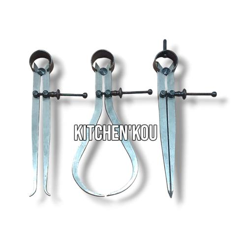 Jual Jangka Bubut Stelan Luar / Dalam / Lurus | Spring Caliper Divider ...