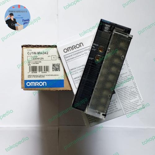 Jual PLC OMRON CJ1W-MAD42 / OMRON PLC ANALOG INPUT OUTPUT MODUL - Jakarta Barat ...
