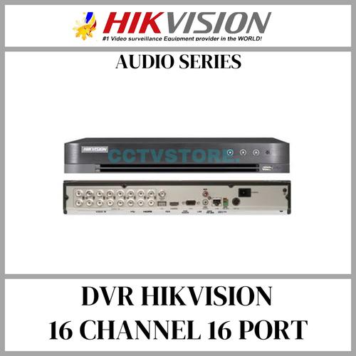 Jual DVR HIKVISION 16 CHANNEL TURBO HD AUDIO SERIES SUPPORT 5MP-1MP ...
