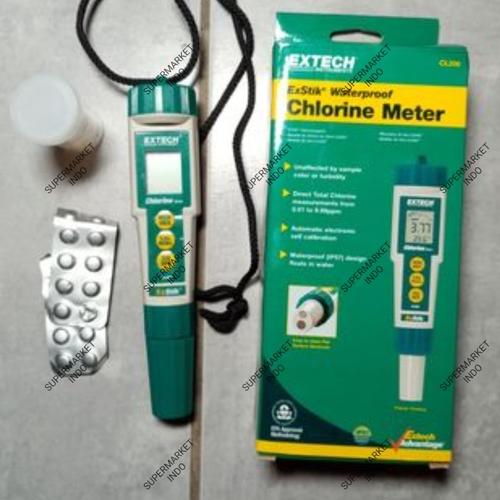 Jual Extech CL-200 ExStik Chlorine meter clorine tester CL200 Orignal ...