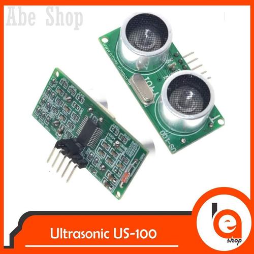 Jual Ultrasonic US-100 Sensor Jarak Ultra Sonic Range Meter ultrasonik ...