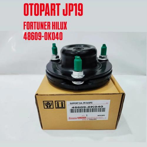 Jual SUPPORT ASSY KARET SUPPORT SHOCK DEPAN INNOVA REBORN FORTUNER VRZ ...