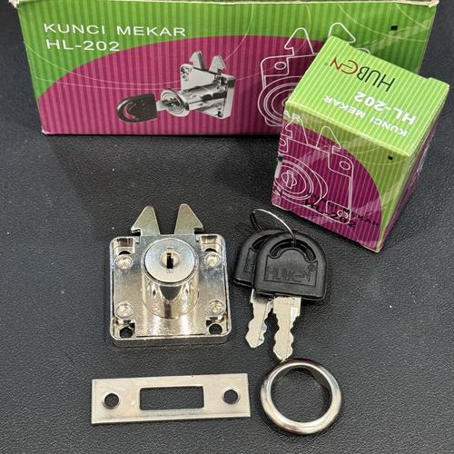 Jual HL-202 KUNCI MEKAR HUBEND kunci pintu lemari geser mekar hubend ...