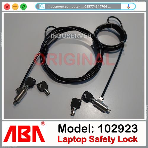 Jual ABA Laptop Safety Lock Model : 102923 Profesional kunci gembok ...