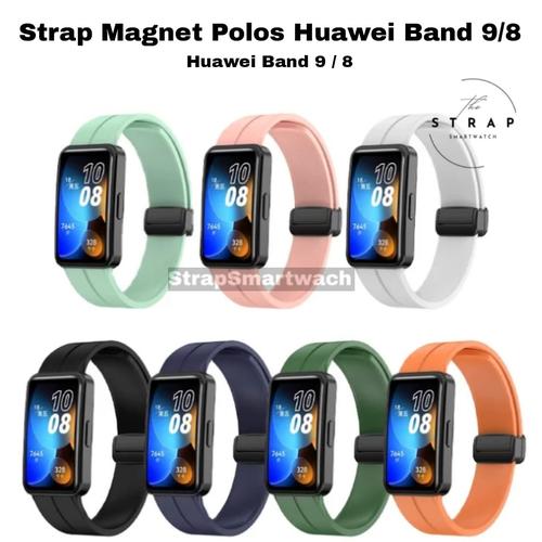 Promo Original Strap Huawei Band 9 Strap Huawei Band 9 / 8 Magnet Polos ...