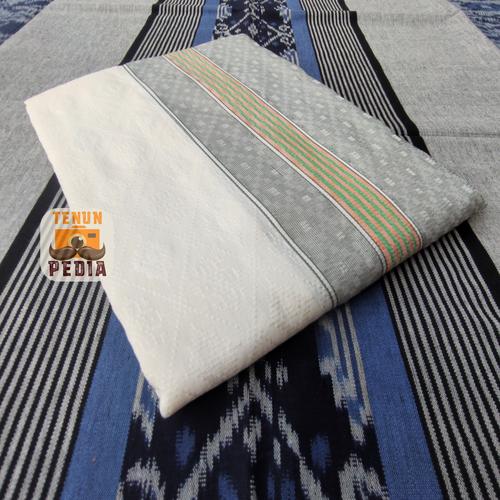Jual Kain Tenun Baron Putih Premium - Kab. Jepara - TENUN PEDIA | Tokopedia