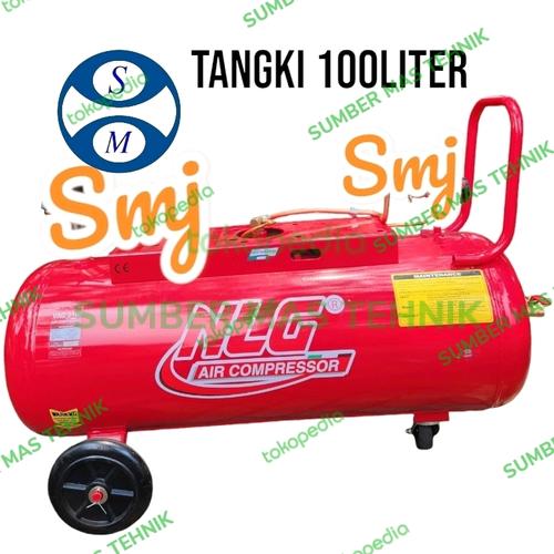 Jual tangki kompresor angin 100 liter tabung kompresor 100liter tabung ...