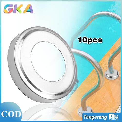 Jual Ring Pipa Stainless Steel Tangga Tapak Pipa Bulat Tutup Ring Pipa ...