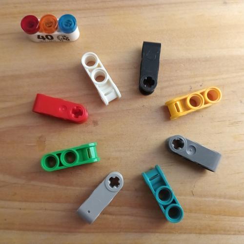 Jual Lego Technic Part 42003 Axle & Pin Perpendicular 3L & 2 Pin Holes ...