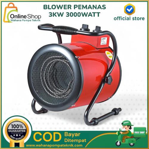 Jual Blower Pemanas Ruangan Elektrik 3000W Portable Fan Heater 3Kw 220V ...