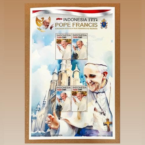 Jual PRANGKO PRISMA INDONESIA KUNJUNGAN APOSTOLIK PAUS FRANSISKUS KE ...