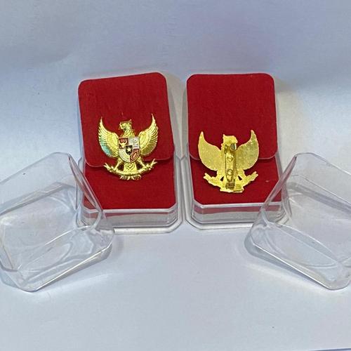 Jual pin Garuda cor sepuh emas ready + kotaknya - Jakarta Pusat ...