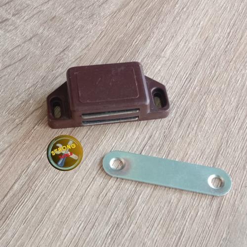 Jual Magnet Magnit Pintu Lemari Kayu BESAR Warna COKLAT...Perbiji ...
