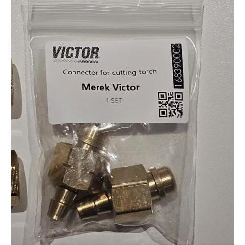 Promo Nepel Hose Connector Acetylene Oxygen Cutting Torch Victor 315FC ...