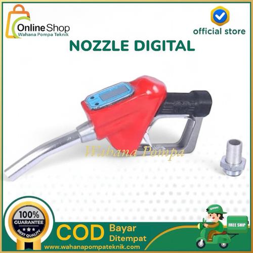 Jual nozzle solar gun Digital Gun solar flus Flow meter Gun transfer ...
