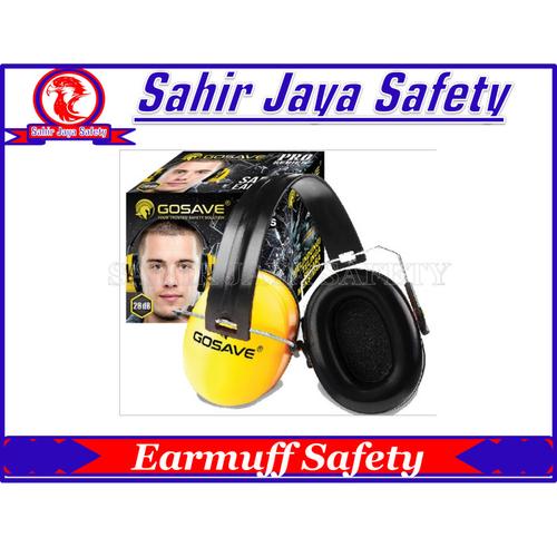 Promo Earmuff Pro Series Pelindung Telinga GoSave Safety Earmuff Kuning ...