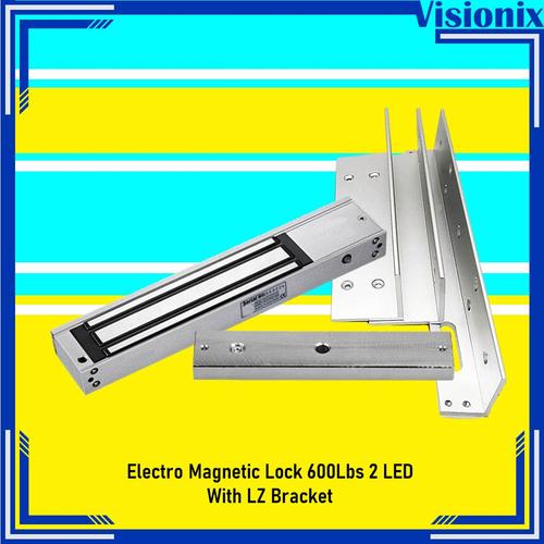 Jual EMLock 600Lbs Magnetic Lock Access Control EM Lock 600 Lbs 2 LED ...