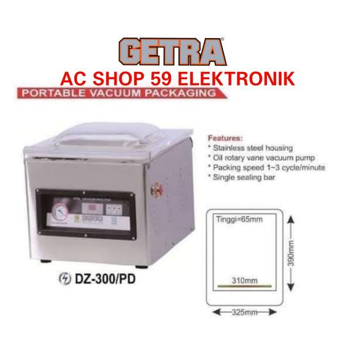 Jual MESIN VACUUM PACKING GETRA DZ300-PD / DZ 300PD STAINLESS STEEL ...