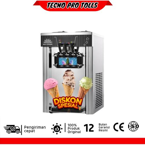 Jual Mesin Pembuat Es Krim 3 Kran / Tuas Soft Ice Cream Golden Power ...