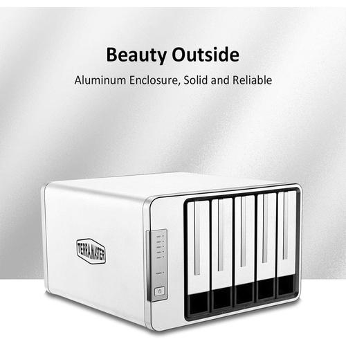 Promo TerraMaster D5-300 - 5-Bay Super-fast RAID Storage with Multiple RAID Modes Cicil 0% 3x ...