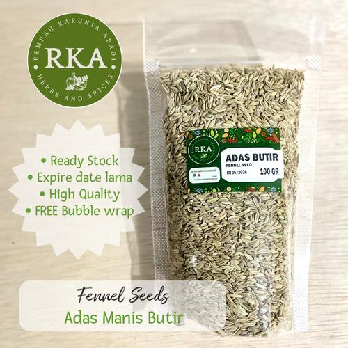 Jual Biji Adas Manis 100 gr / Adas Butir 100gr / Adas utuh 100gr ...