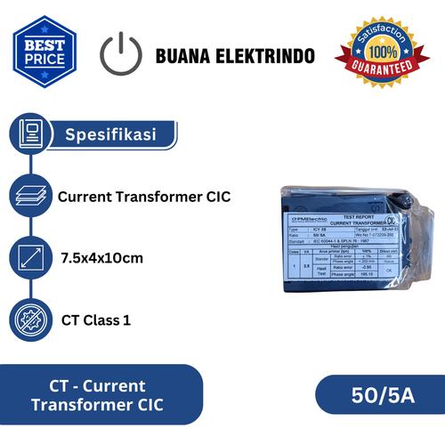 Jual Current Transformer / CT ICY-3S 50/5A, 100/5A, 500/5A, 1000/5A CIC ...